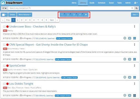 SnapStream Blog | Webplayer